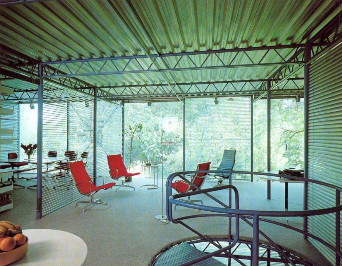 Hopkins house, Hampstead, Michael y Patty Hopkins, 1974 - Hyperbole